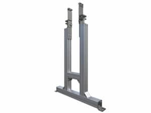 Aluminum Outrigger Stands - QC Conveyors